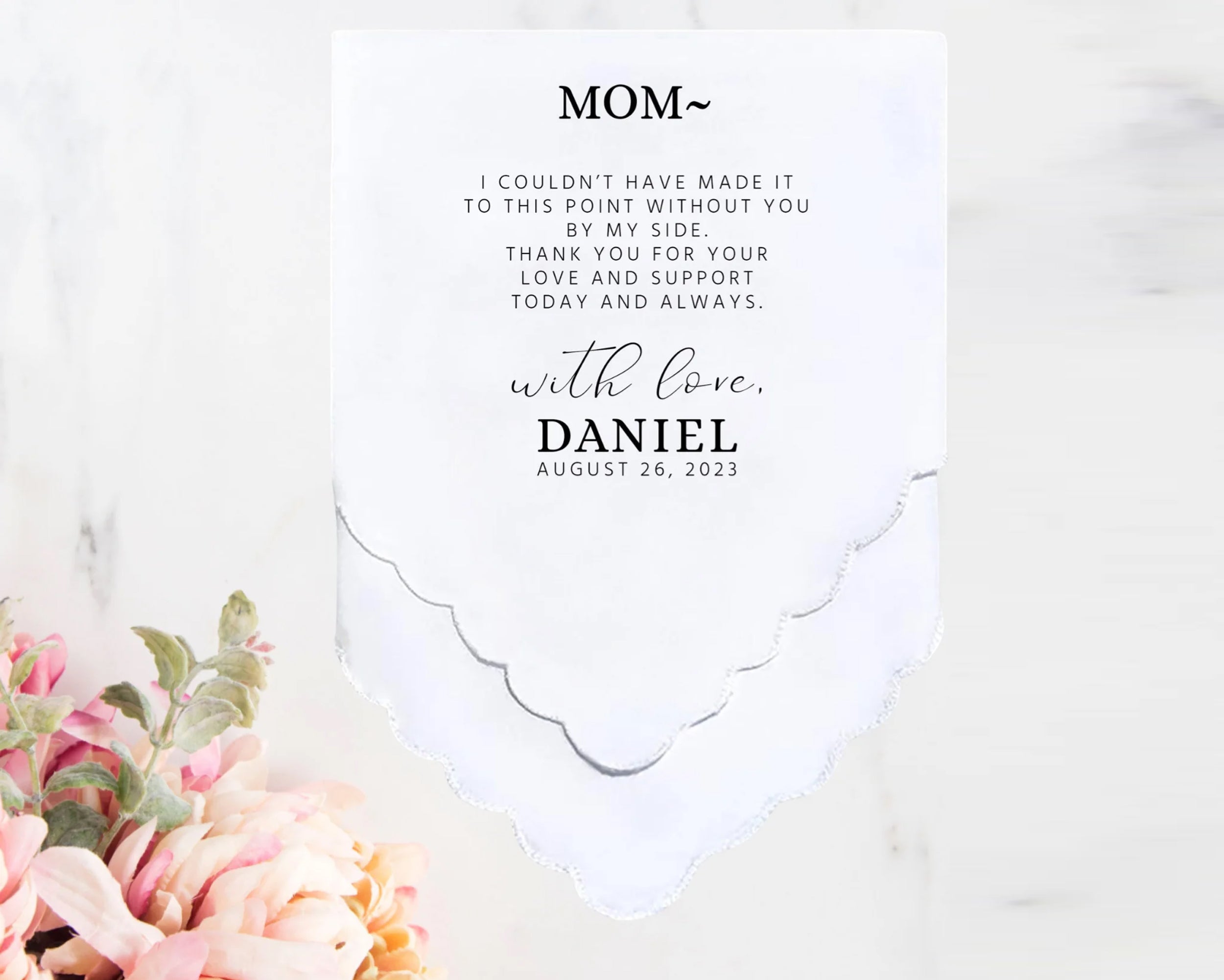 Customized Wedding Handkerchief Set - Perfect Gift Set - USA - Hankie ...